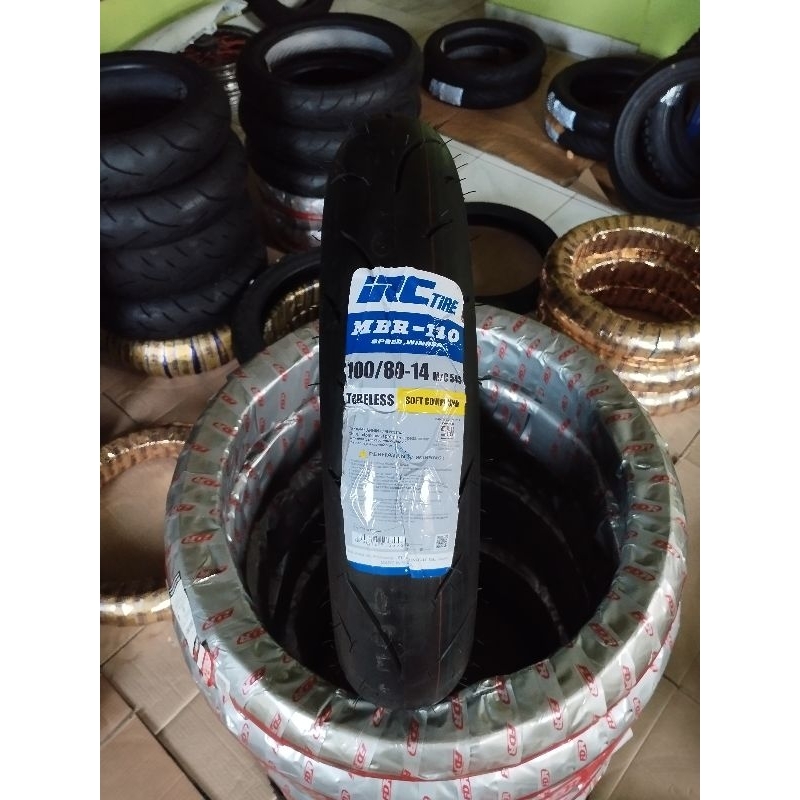 Jual IRC Ban IRC MBR110 100 80 14 Soft Compound ban donat awet untuk ...