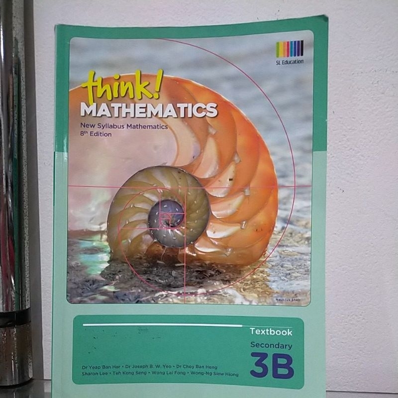 Jual Buku Think! Mathematics Textbook Secondary 3B 8th Edition | Shopee Indonesia