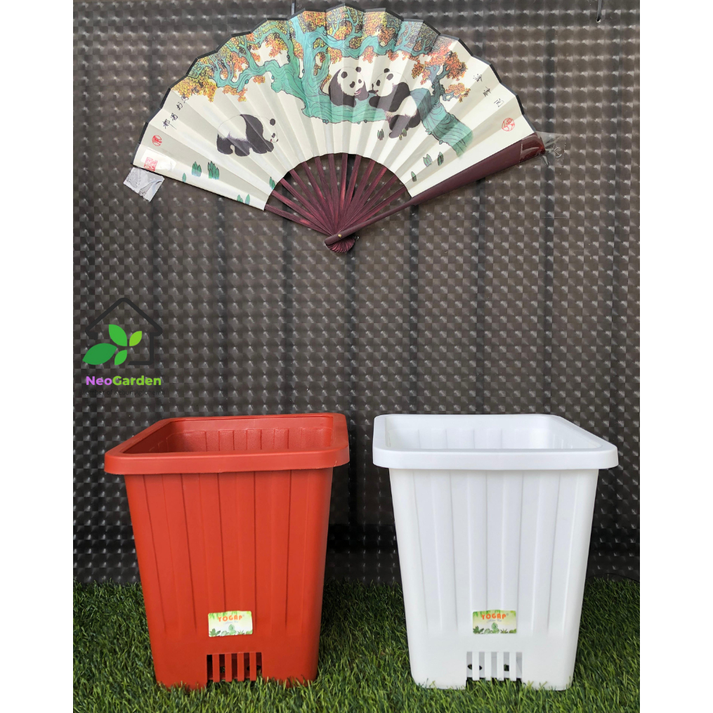 Jual POT YOGAP KOTAK 25 - Pot plastik kotak berbagai macam ukuran murah ...