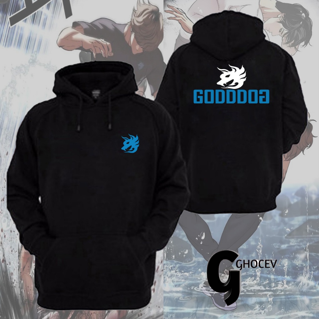 Jual Sweater Hoodie Lookism Goddog Jaket Yohan Good Dog Manhwa | Shopee Indonesia