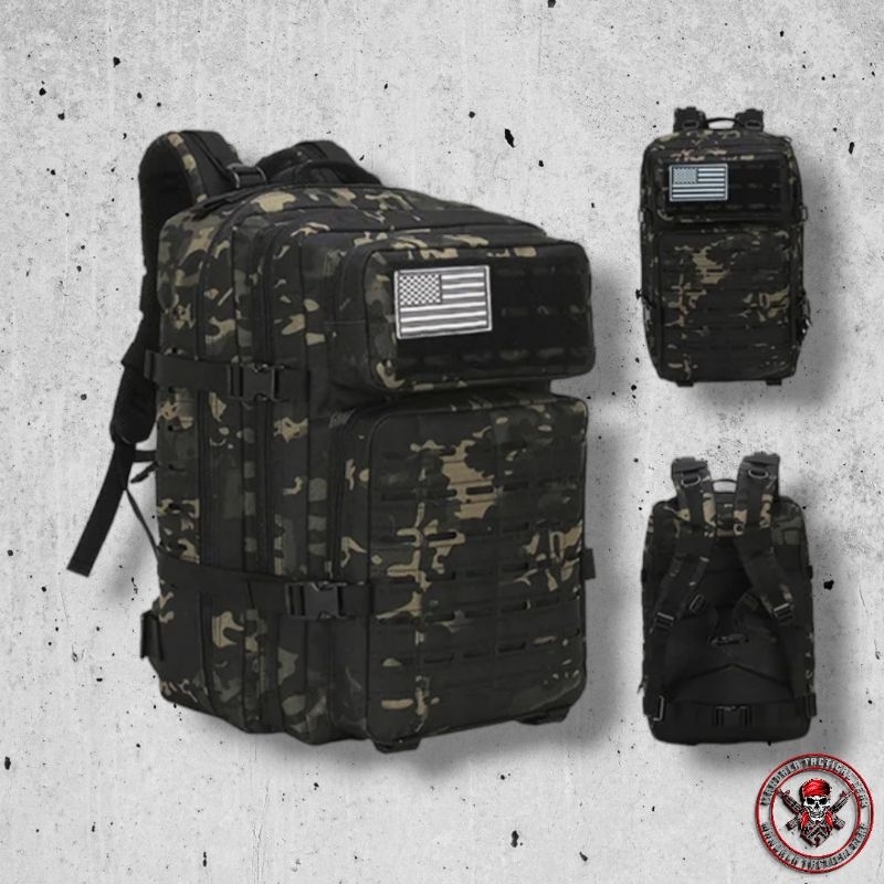 Jual Tas Tactical Backpack 215 Military Multicamblack / Ransel Tactical ...