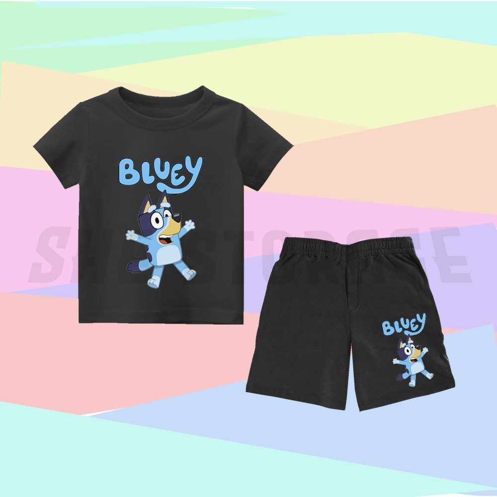 Jual SETELAN KAOS ANAK BAJU ANAK KARAKTER BLUEY / ONE SET ANAK SETELAN ... Jual SETELAN KAOS ANAK BAJU ANAK KARAKTER BLUEY / ONE SET ANAK SETELAN ...