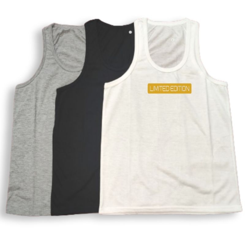 Jual Singlet Pria Limited Edition Gold Kaos Dalam Pria Dewasa Body Fit ...