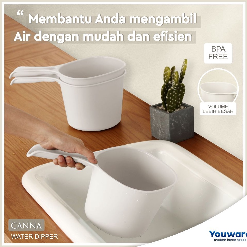 Jual Max Sale Youware Canna Gayung Air Anti Pecah Gayung Plastik ...