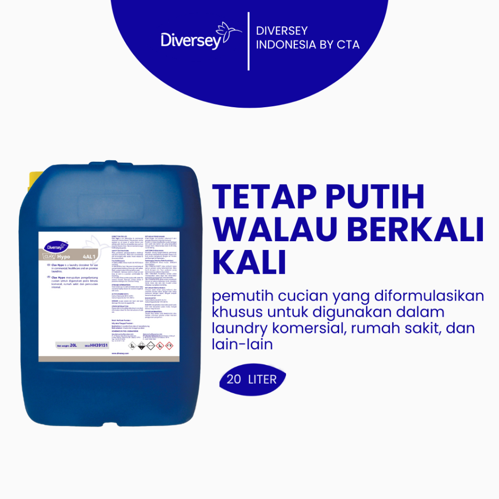 Jual Cairan Pembersih Semua Peralatan Makanan & Minuman - Diversey ...