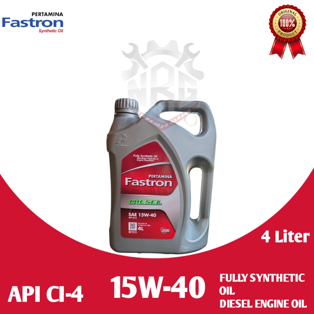 Jual OLI PERTAMINA FASTRON DIESEL SAE 15W-40 4L | Shopee Indonesia