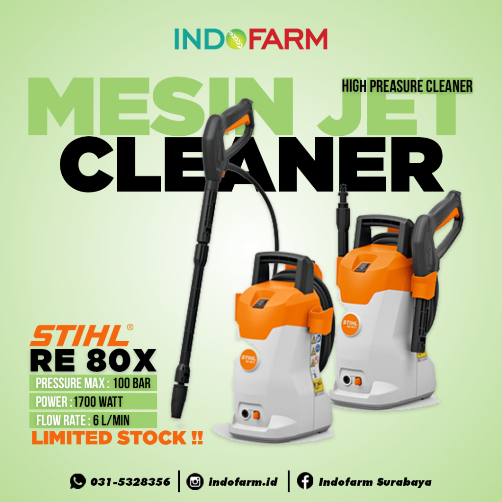 Jual STIHL RE 80 X High Pressure Cleaner - Mesin Jet Cleaner | Shopee ...