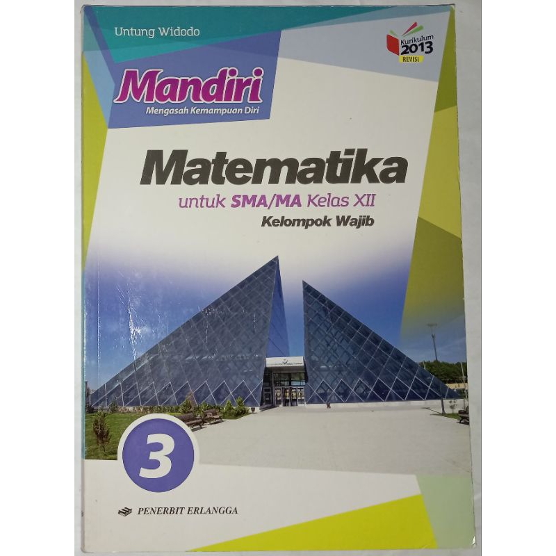 Jual Buku Mandiri Matematika Untuk SMA Kelas XII (12) By Untung Widodo (Original) | Shopee Indonesia