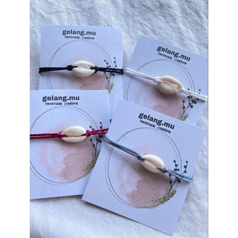 Jual gelang tali kerang model serut | Shopee Indonesia