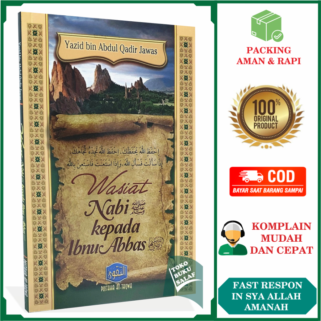 Jual Wasiat Nabi Kepada Ibnu Abbas Karya Yazid bin Abdul Qadir Jawas ...