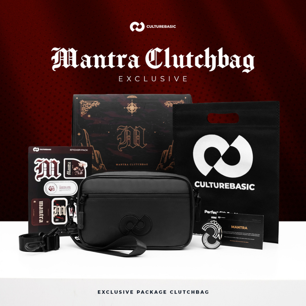 Jual Culture Basic | Mantra Handbag Pria | Clutch Bag Pria Waterproof | Tas Pria Multifungsi ...