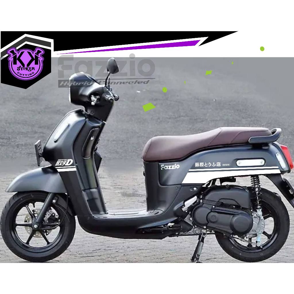 Jual SC.421A/STRIPING FAZZIO SIMPEL/STIKER INITIAL D/STRIPING INITIAL D ...