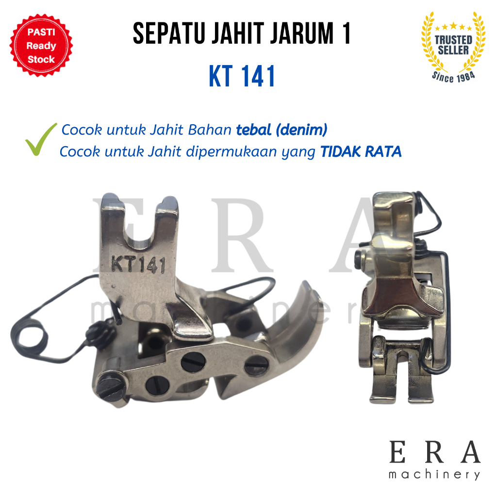 Jual Sepatu Robot KT141 Presser Foot Jahit Tebal Denim Mesin Jahit ...