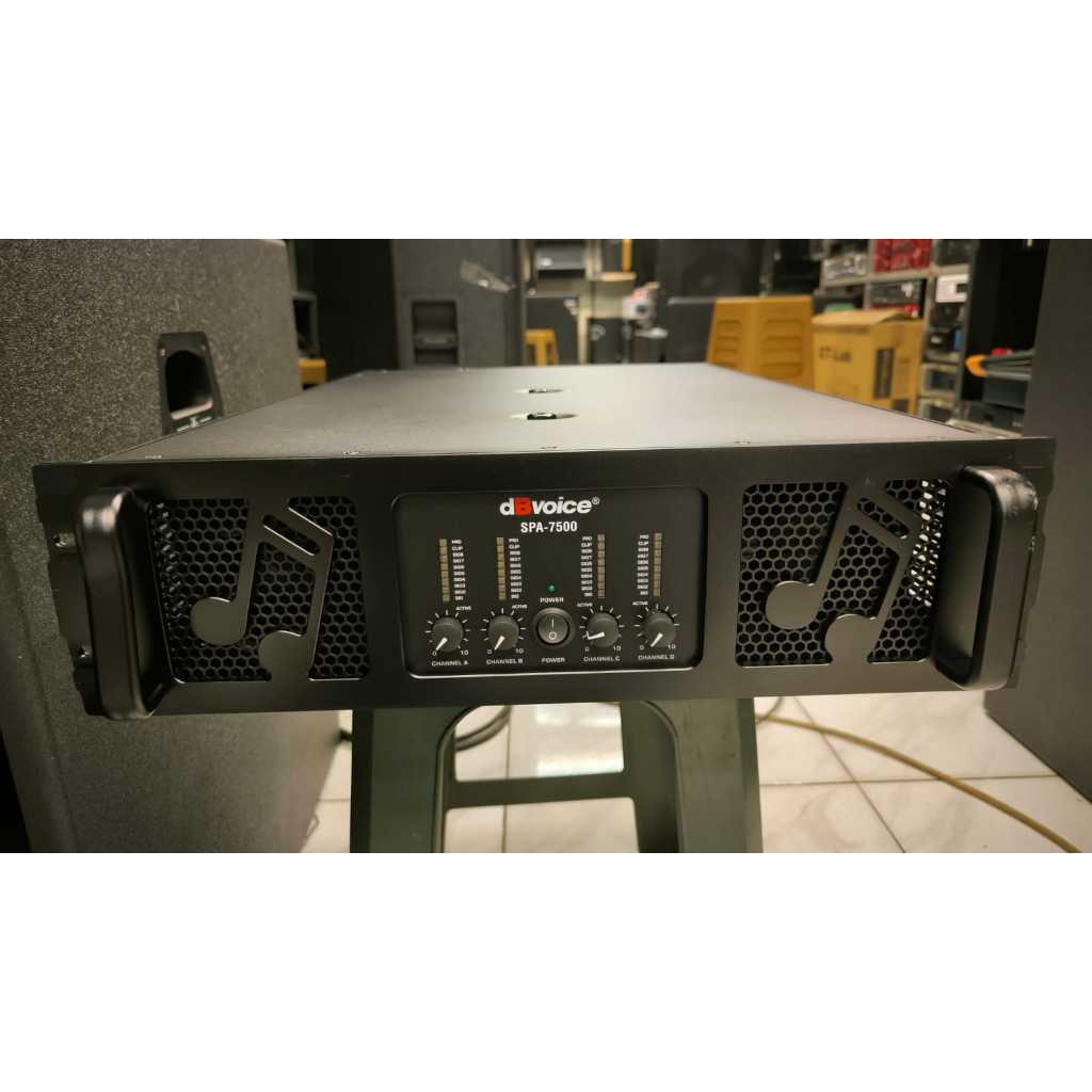Jual DBVOICE SPA 7500 ORIGINAL Power Amplifier DB VOICE SPA7500 / SPA-7500 | Shopee Indonesia