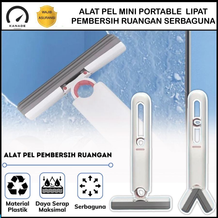 Jual Alat Pel Mini Portable Mop Kain Pel Spons Busa Penyerap Air ...