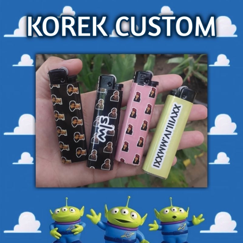 Jual KOREK API CUSTOM FOTO TULISAN WARNA | Shopee Indonesia