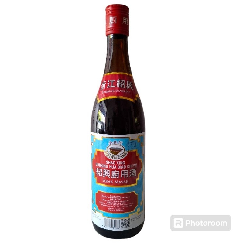 Jual Shao Xing Cooking Hua Diao Chiew Golden Canal 640ML | Shopee Indonesia