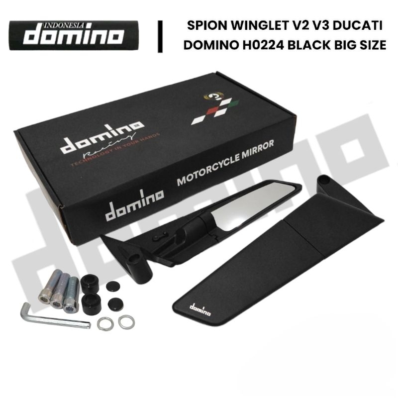 Jual Spion Winglet V2 V3 Model Ducati Kaca Besar untuk spion di atas ...