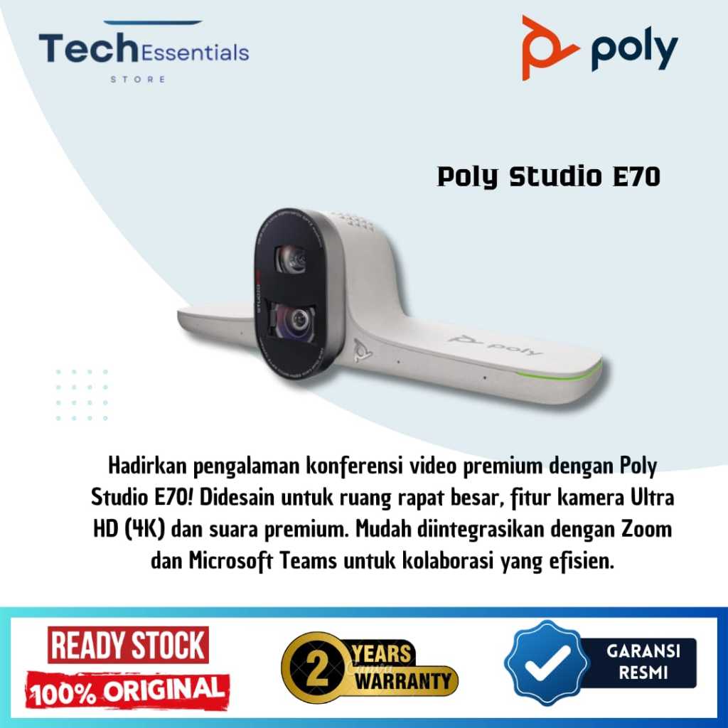 Jual Poly Studio E70 Webcam Meeting Original | Shopee Indonesia
