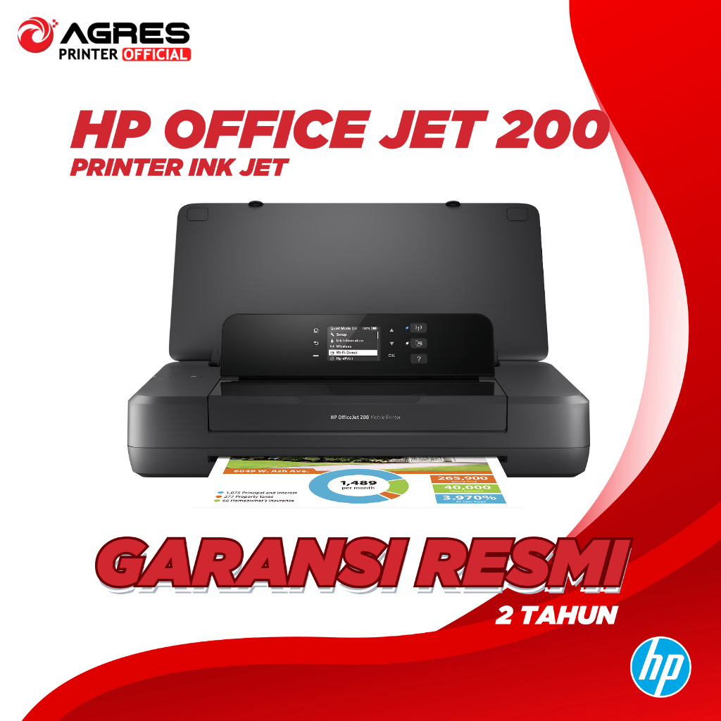 Jual PRINTER HP Office Jet 200 Garansi Resmi | Shopee Indonesia