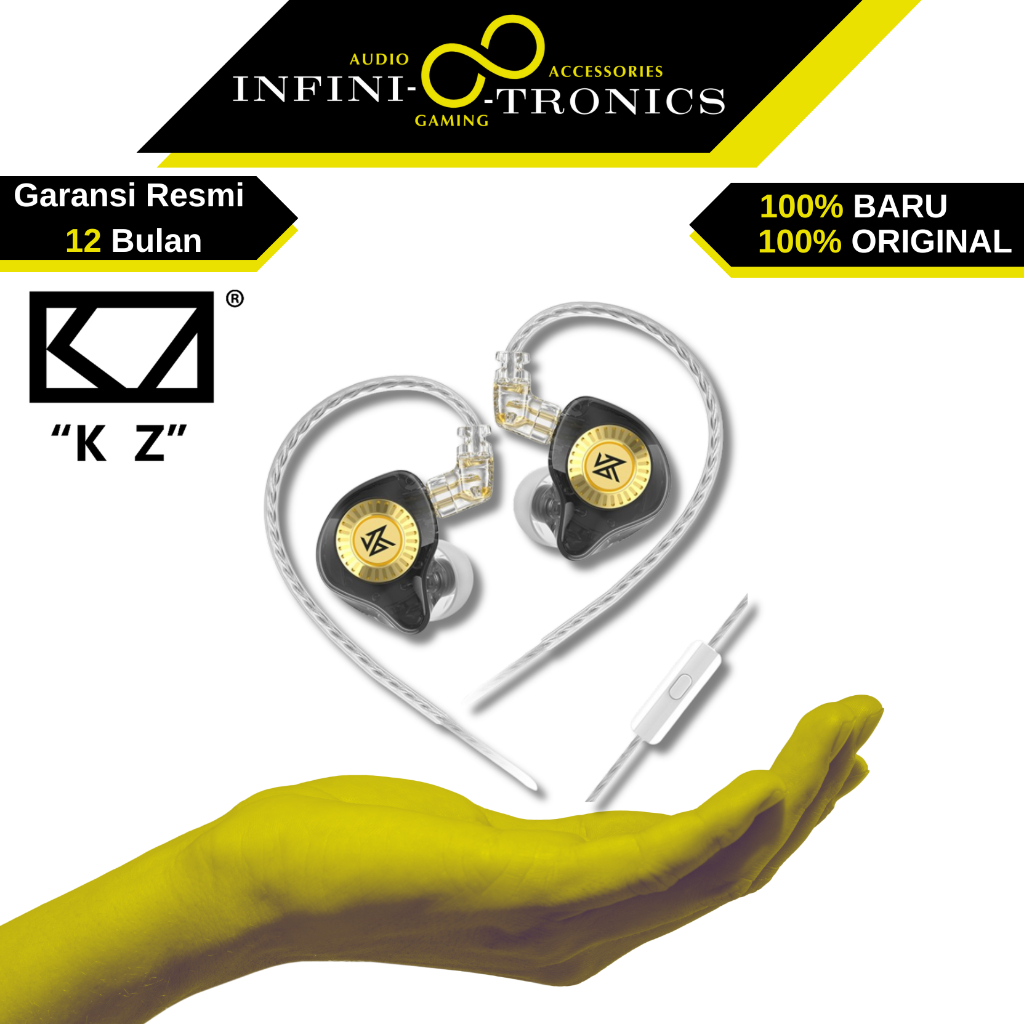 Jual KZ EDX Ultra With MIC BassHead In Ear Monitor Earphone IEM Headset ...