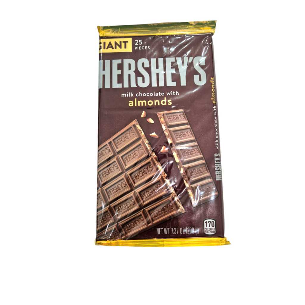 Jual Hersheys Milk Chocolate with Almond Giant Bar | Shopee Indonesia