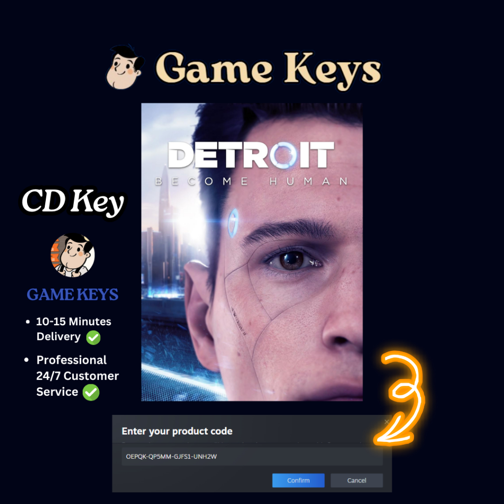 Jual Detroit: Become Human | Steam CDKey PC | Shopee Indonesia