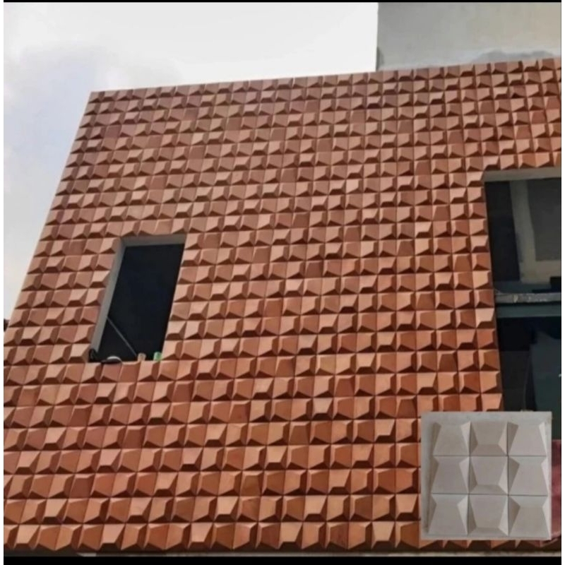 Jual Roster tempel dinding 3D/roster tempel/bata tempel | Shopee Indonesia