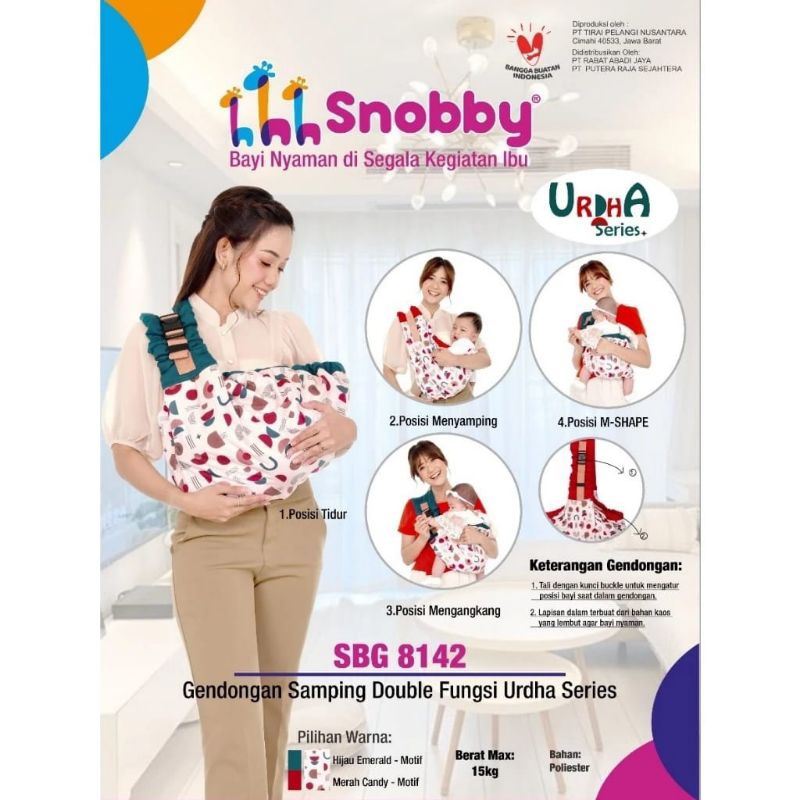 Jual GENDONGAN SAMPING DOUBLE FUNGSI SNOBBY URDHA SERIES SBG 8142 | Shopee Indonesia