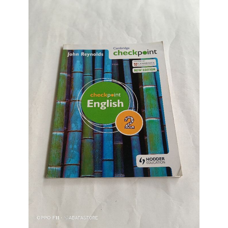 Jual BUKU CAMBRIDGE CHECKPOINT ENGLISH 2 NEW EDITION JOHN REYNOLDS ...