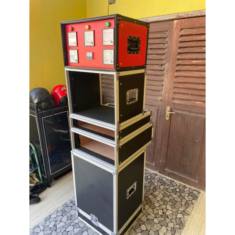 Jual hardcase/harkis sound system panel listrik 1/3phase bahan meranti ...