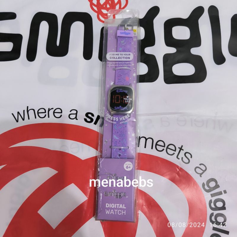 Jual Smiggle Minnie / Mickey Mouse Digital Watch ori store | Shopee ...