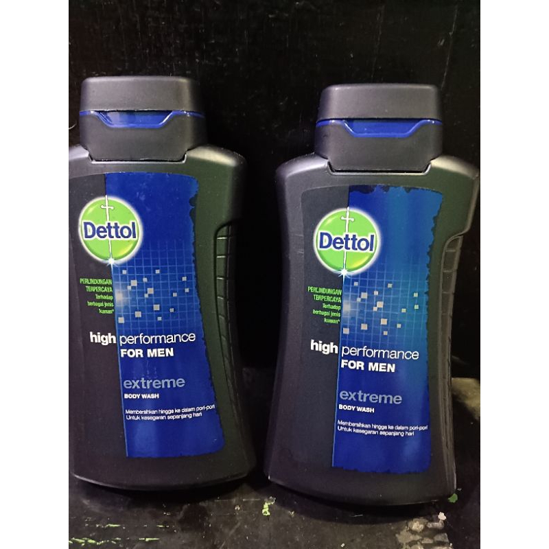 Jual Dettol High Perfomance For Men Extreme BodyWash 250ml | Shopee ...