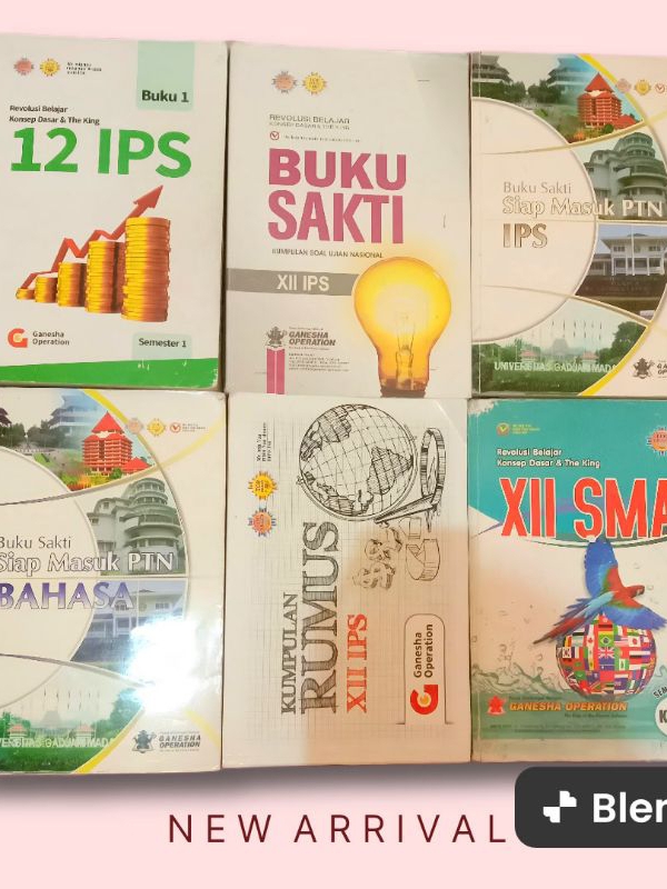 Jual Preloved Buku Ganesha Operation (GO) ORI/Buku Sakti Siap Masuk PTN ...