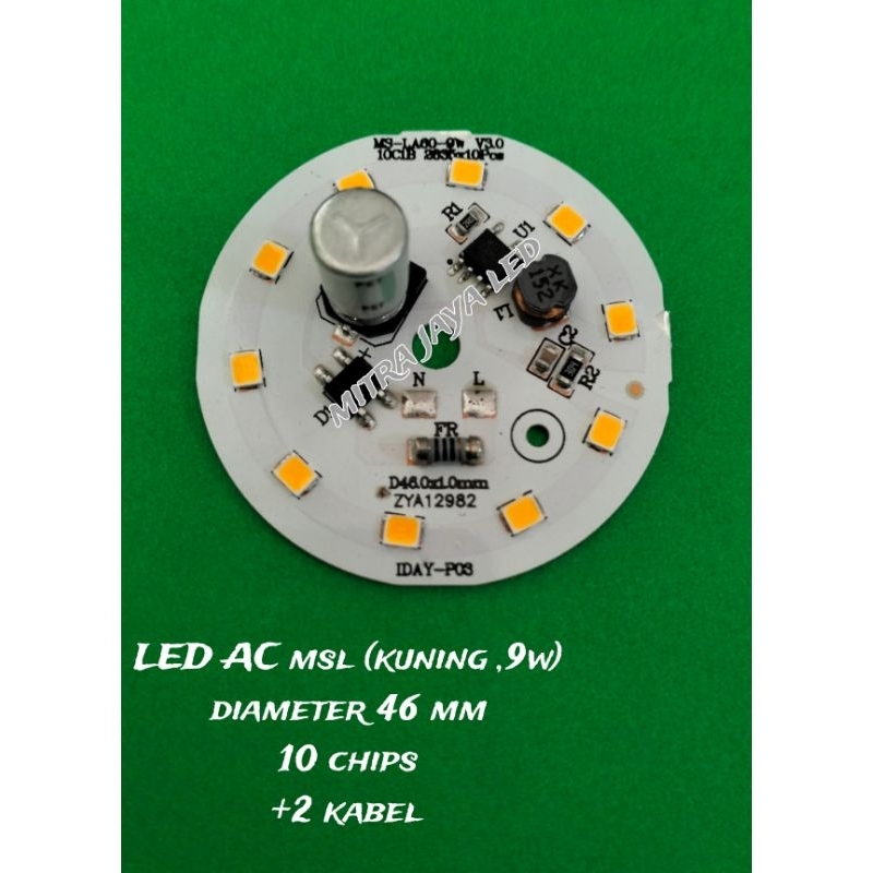 Jual PCB LED AC (kuning) | Shopee Indonesia
