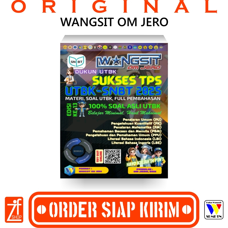 Jual Buku Wangsit OM JERO SUKSES TPS UTBK SNBT 2025 | Shopee Indonesia