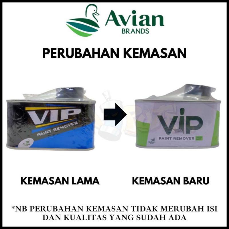 Jual VIP Paint Remover 250gr Penghapus Pengelupas Penghilang Perontok ...