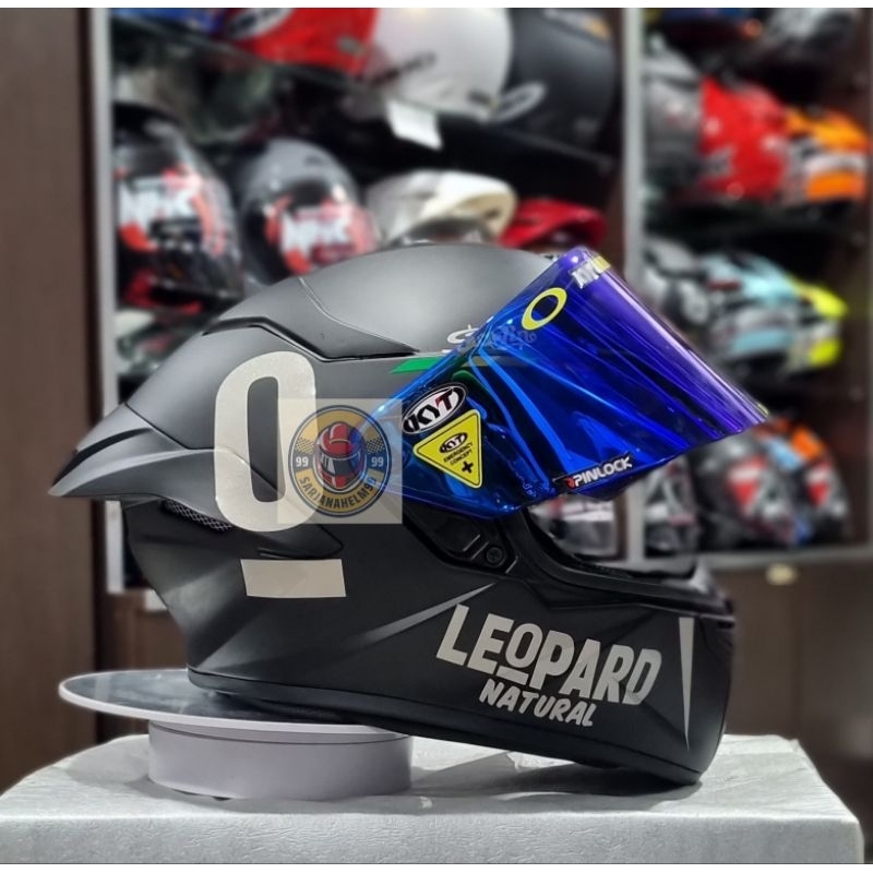 Jual helm mla ttc full face leopard paket ganteng mla fullface | Shopee ...