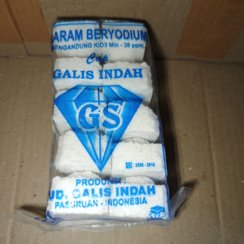 Jual Garam Balok BerYodium / uyah enton / Garem kotak | Shopee Indonesia