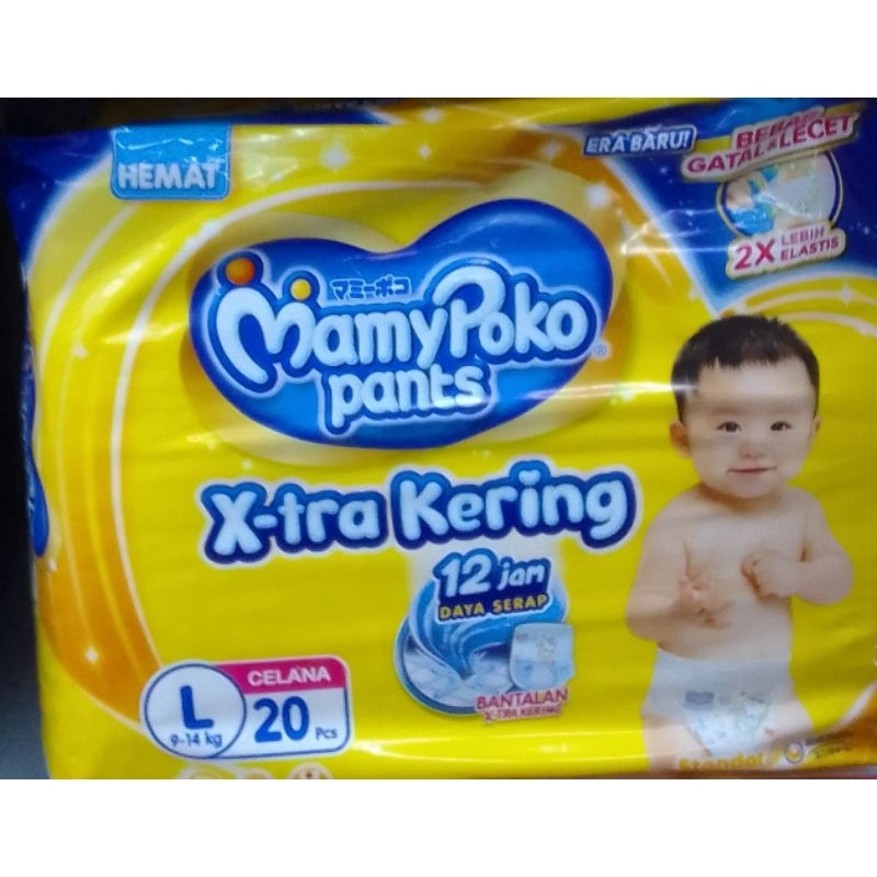 Jual Pampers mamy poko size L | Shopee Indonesia