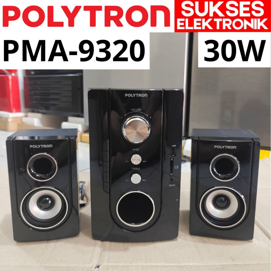 Jual SPEAKER POLYTRON PMA-9320 MULTIMEDIA BLUETOOTH MP3 USB MEMORY ...