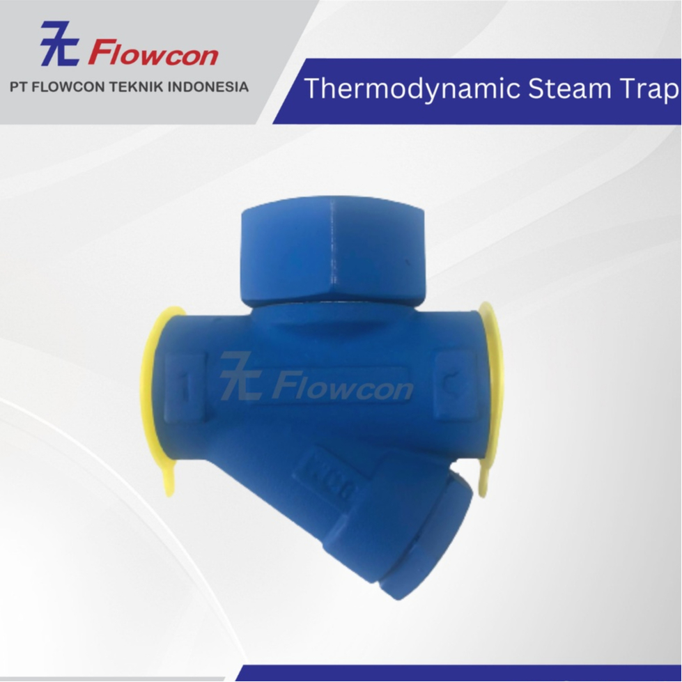 Jual THERMODYNAMIC STEAM TRAP THREADED PN63 SIZE 1/2" - 1" FLOWCON ...
