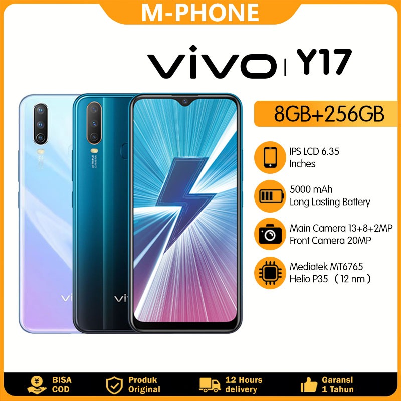 Jual VIVO Y17 HP Murah Cuci Gudang RAM 8GB/256GB6.35 inci Dual SIM ...