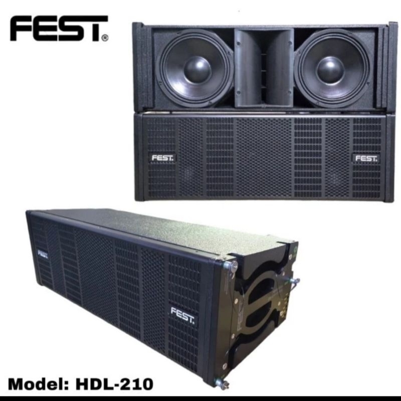 Jual speaker FEST Line array Fest HDL 210 original 2x10 inch | Shopee ...