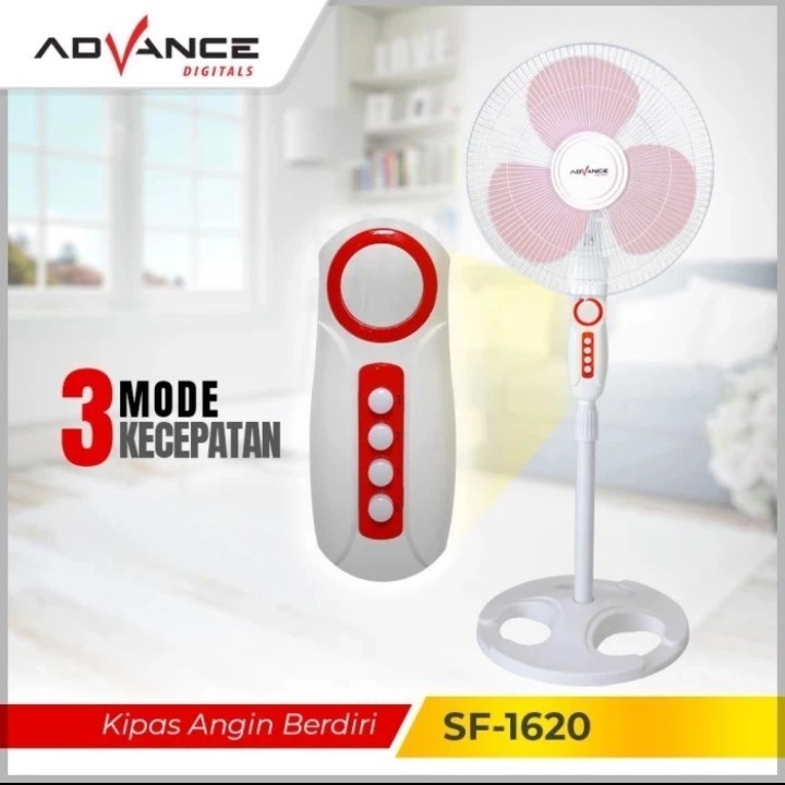 Jual KIPAS ANGIN STANDING FAN 16 INCH ADVANCE SF-1620 (KIPAS ANGIN ...