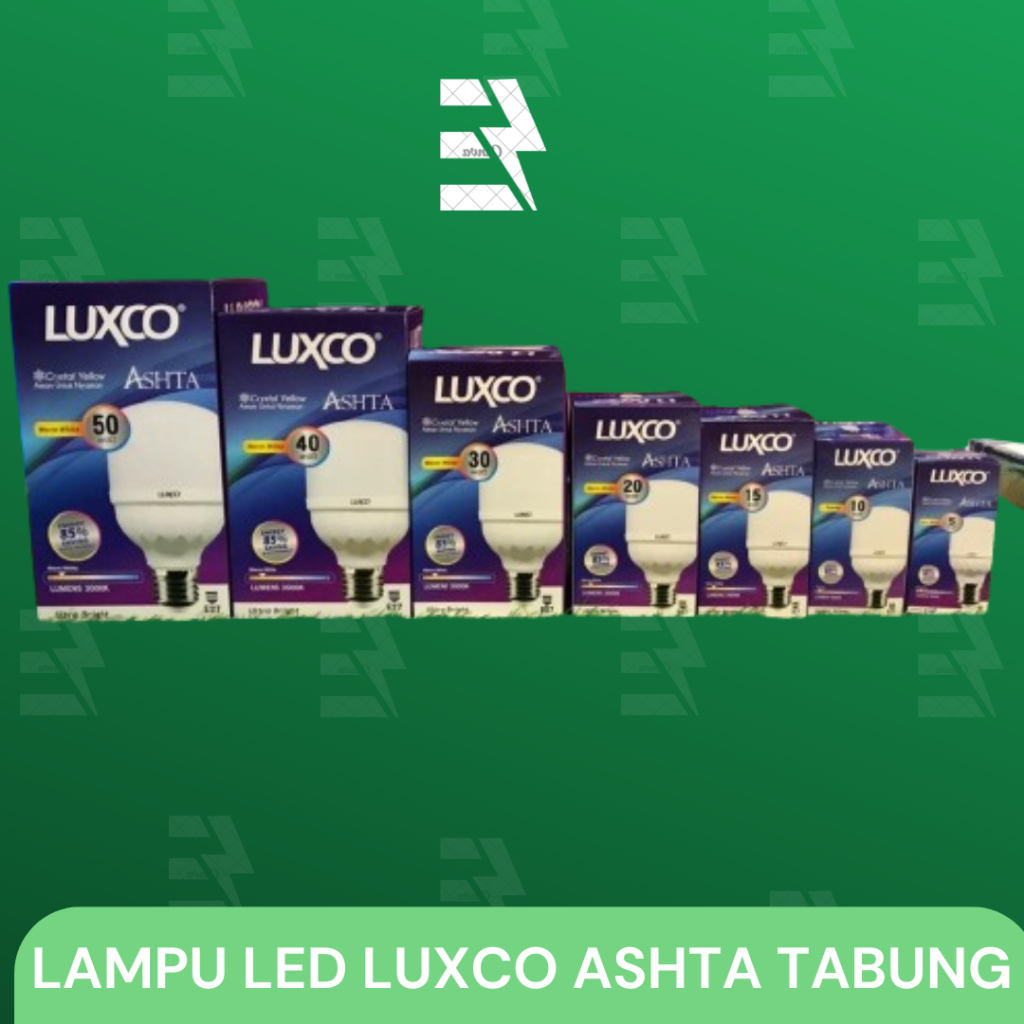 Jual LAMPU LED LUXCO ASHTA TABUNG (LATB 5 WATT-50 WATT) WARNA KUNING DAN PUTIH | Shopee Indonesia