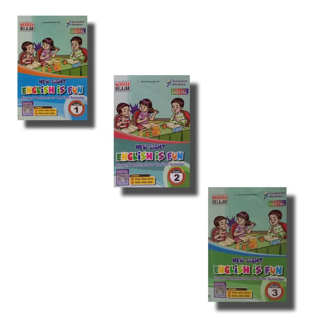 Jual LKS NEW LIGHT ENGLISH IS FUN KELAS 1-6 SEMESTER 1 - ABDI PUSTAKA ...