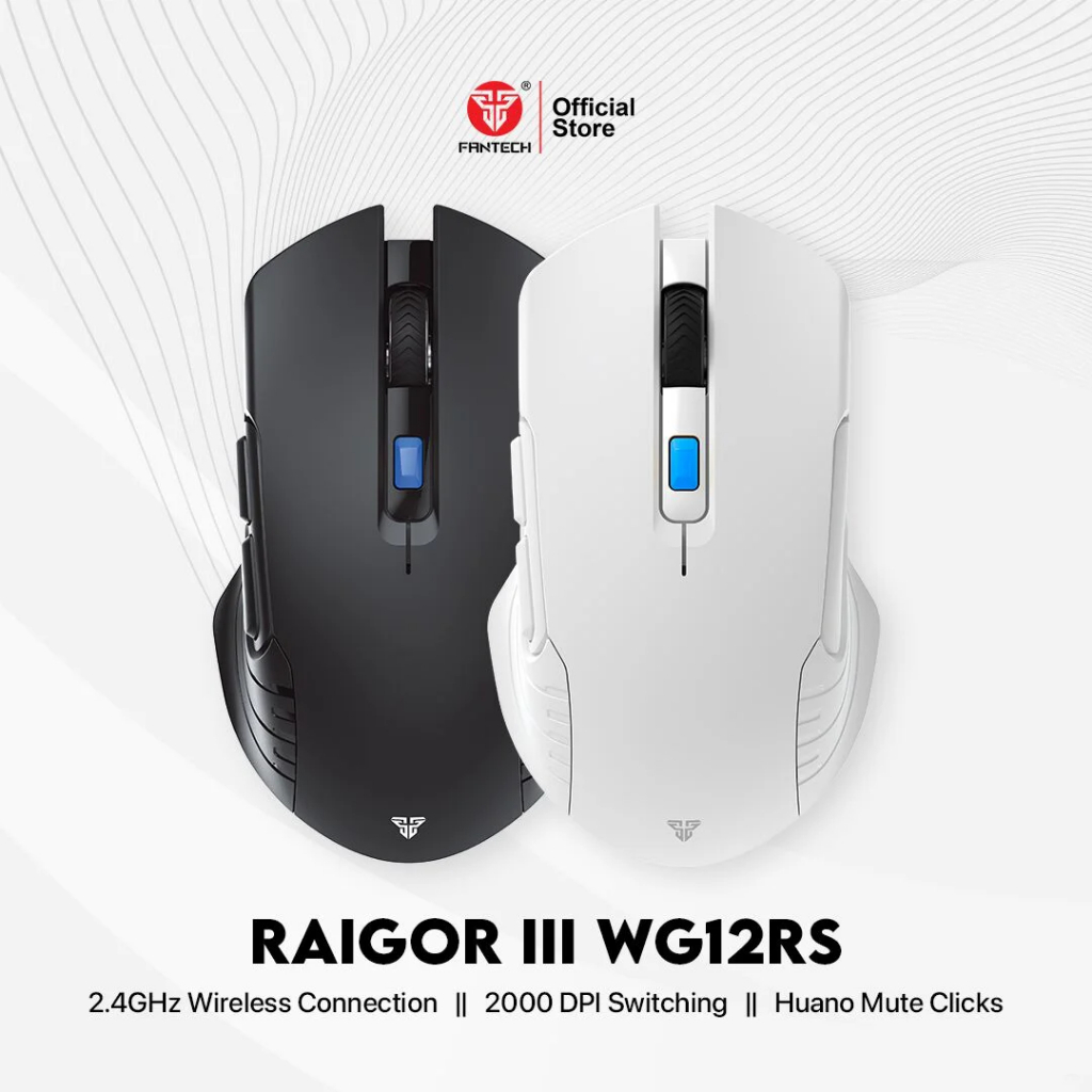 Jual Fantech Raigor Gen III WG12RS Mouse Wireless Gaming Rechargeable ...