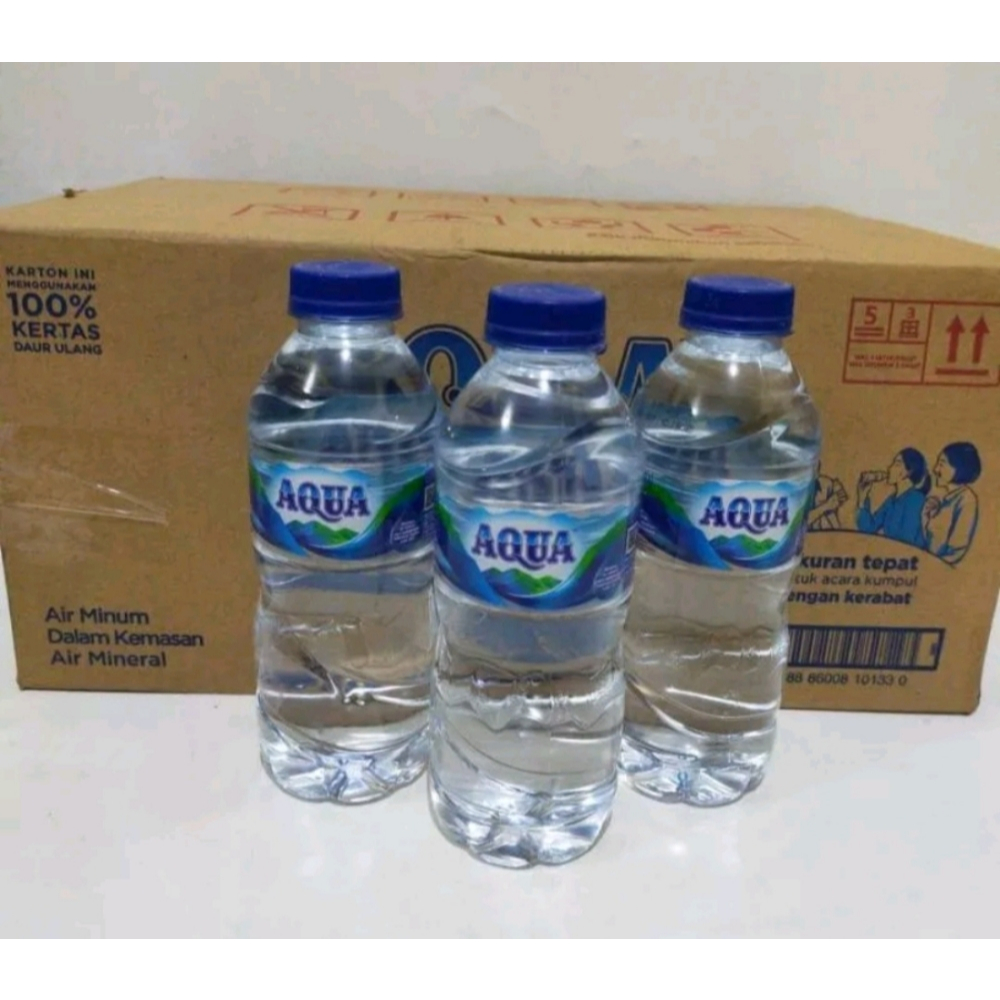 Jual AQUA Botol 330 ML ( 1 Dus ) | Shopee Indonesia