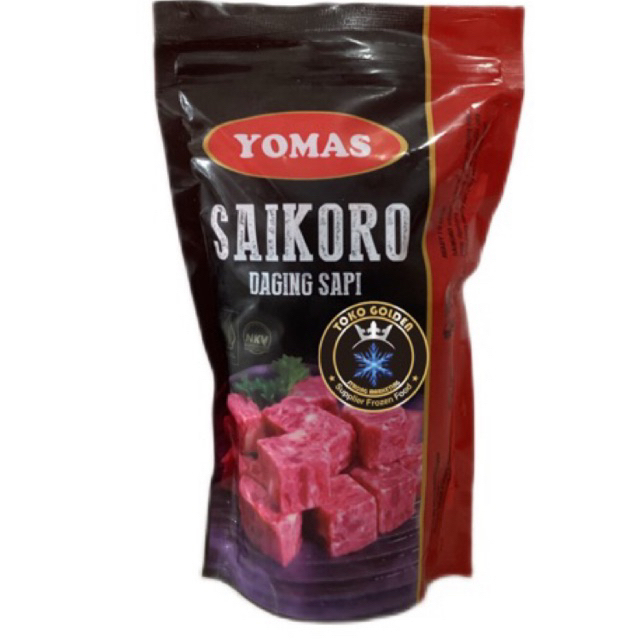 Jual Daging Sapi Saikoro / Beef Saikoro by Yomas 500 Gr | Shopee Indonesia